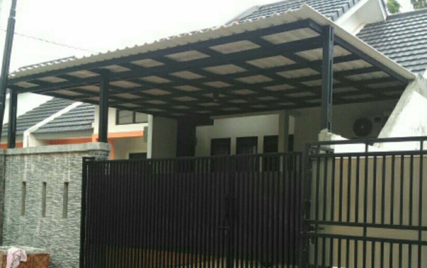 48+ Model Kanopi Kekinian Motif Minimalis