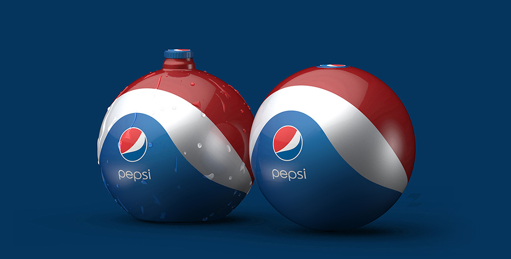 Pepsi Rubber Ball / Bottle (Concept) – Packaging Of The World