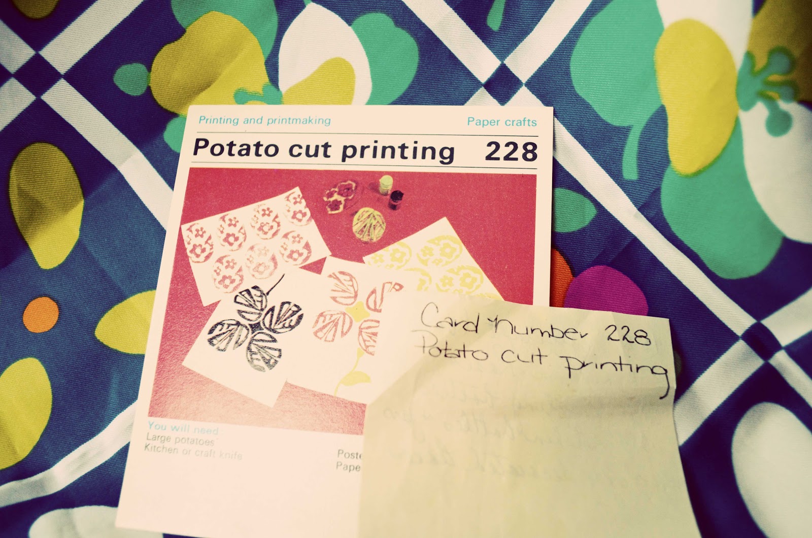 Woman in Real Life: Blast from the past...family craft cards