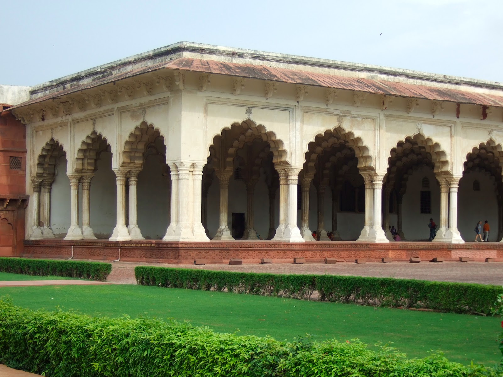TRAVEL IN A GARDEN: Diwan-i 'Amm, Agra Fort, India.