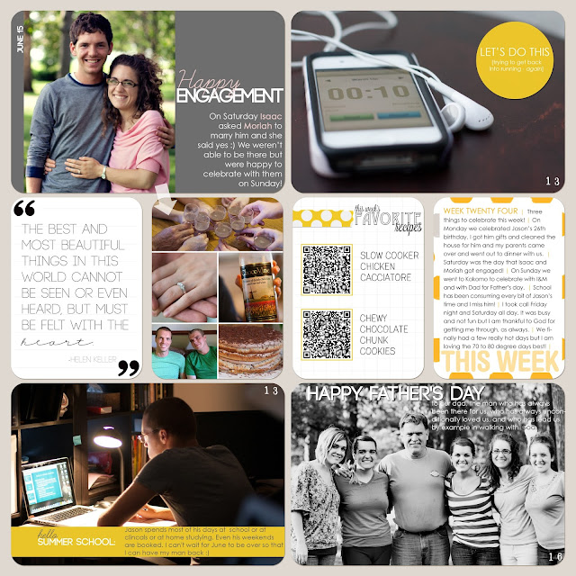 The Ney Life: Digital Project Life 2013: Weeks 24-26