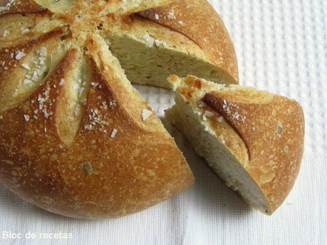 Bloc de recetas: Vamos a hacer pan! nº5 Panmarino