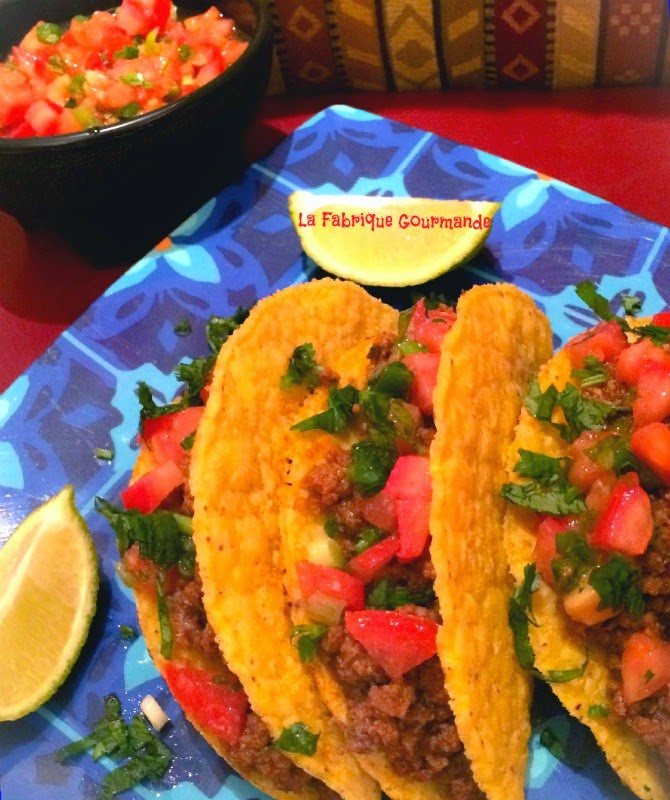 La Fabrique Gourmande: Taco Tex Mex à la Viande Hachée