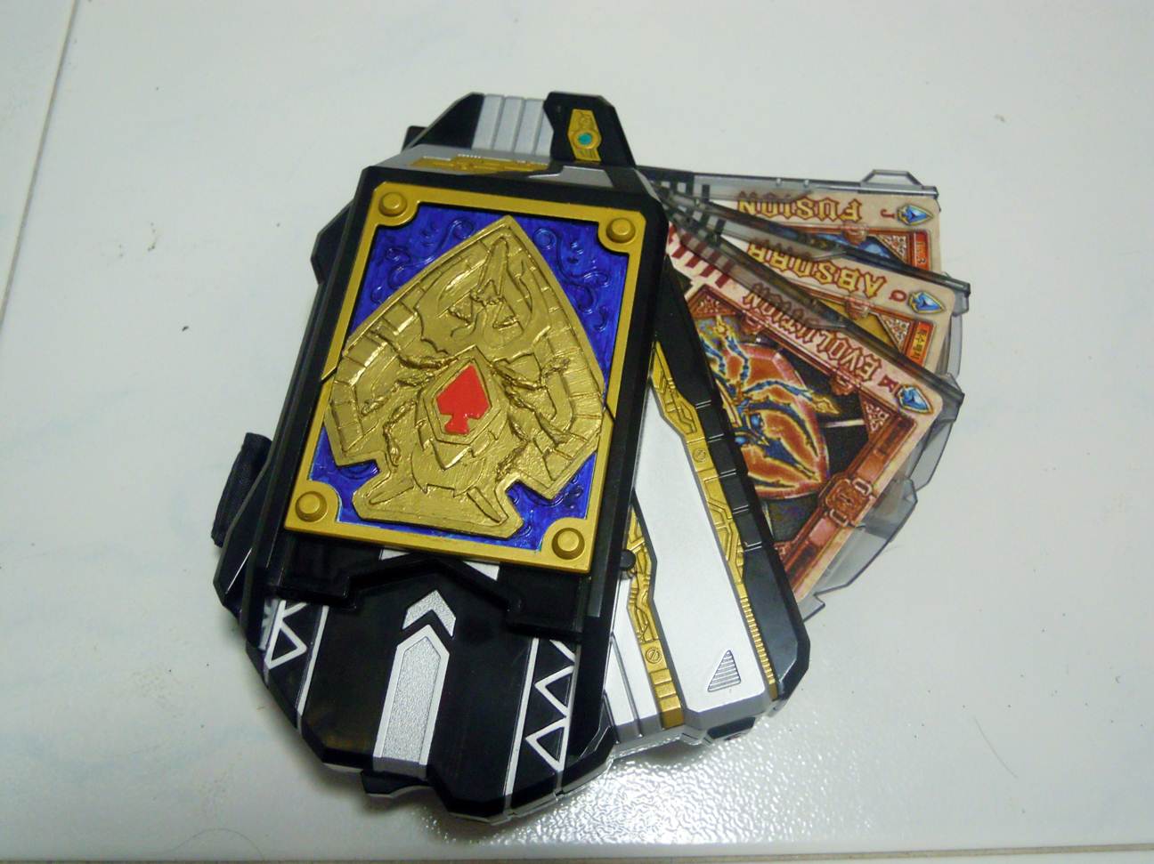 Kamen Rider Fever ... For Now: DX Rouze Absorber Mod - Evolution King Plate