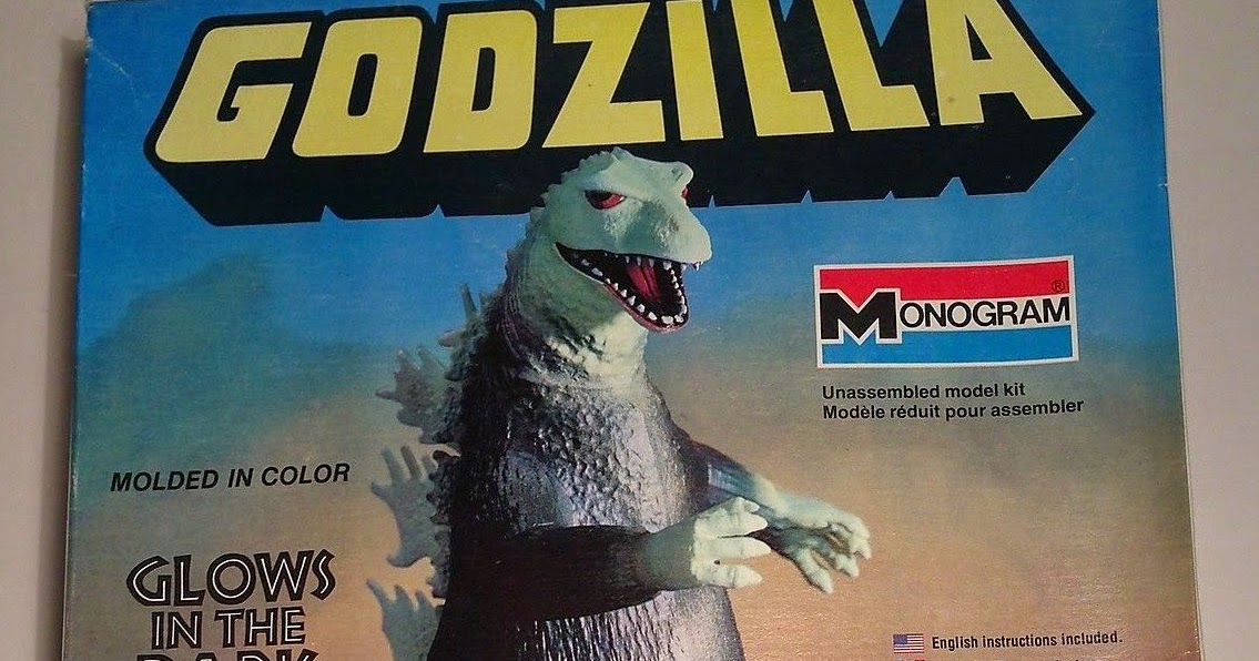 the sphinx: GODZILLA Model Kit Re-issue (Monogram, 1978)