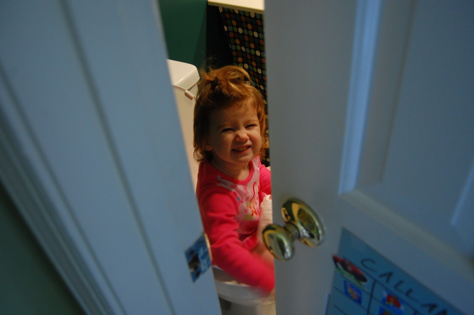 The Huston Family: back to only having one in diapers again