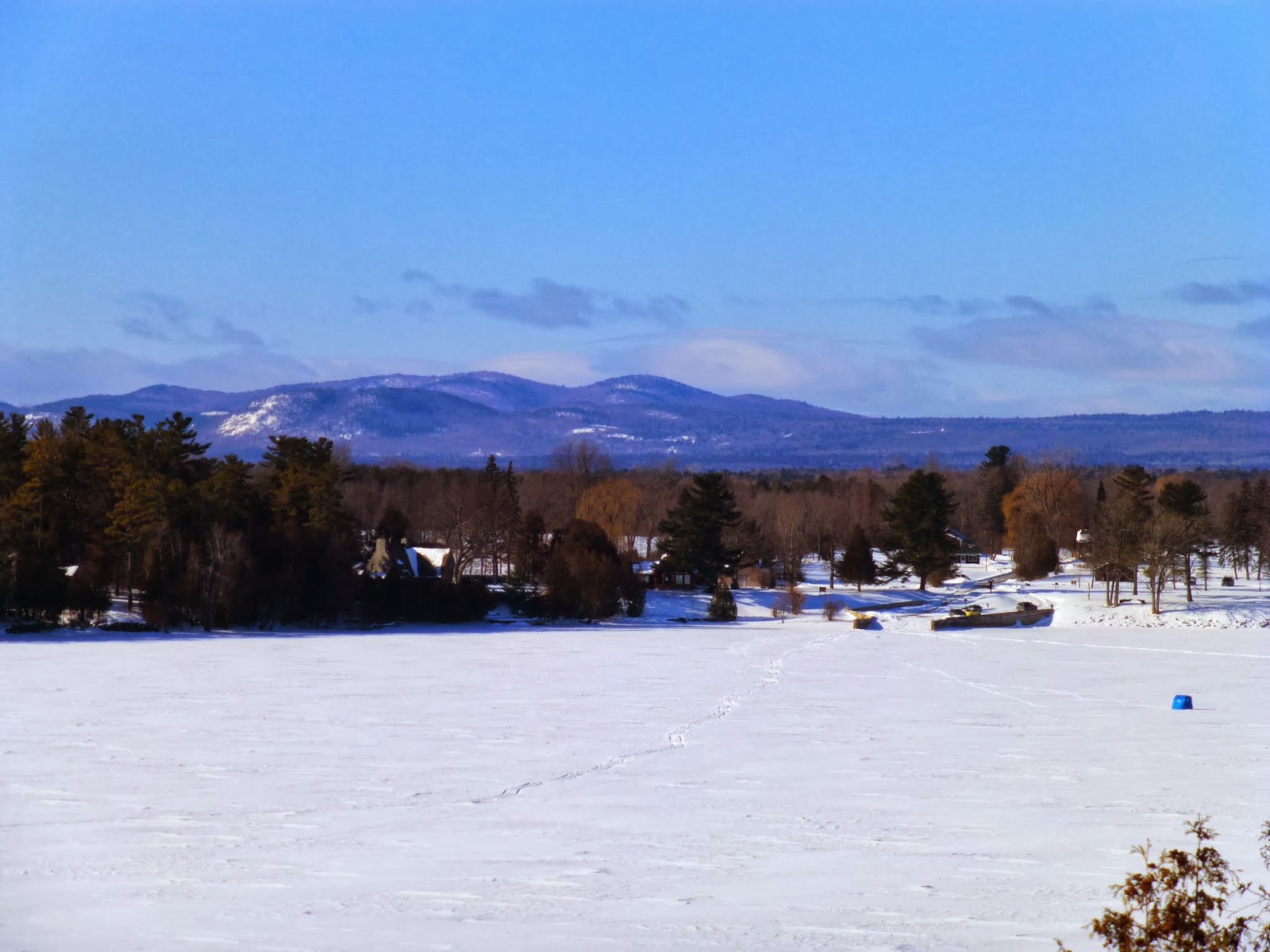 Off on Adventure: XC Ski on Valcour Island (near Plattsburgh, NY) - 2/16/14