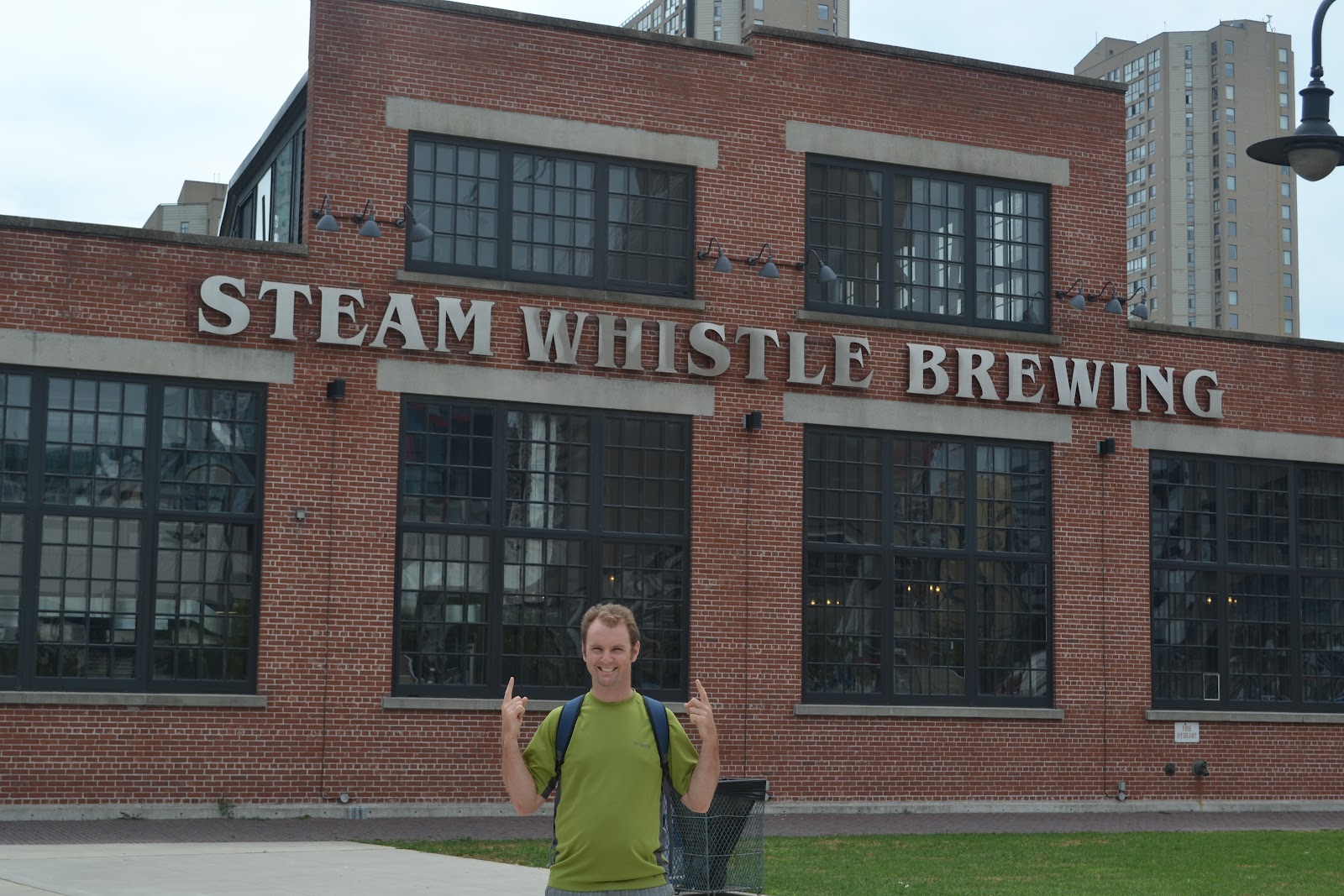 Jen and Will's North American Adventure!: Toronto - Steam Whistle Brewery!!