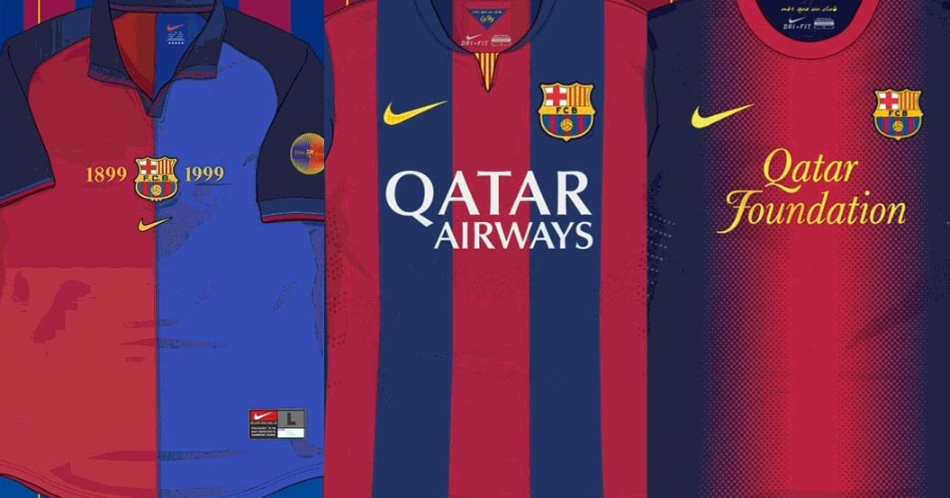 20 Years With Nike - Which Is The Best? Barça Home Kit History 1978 ...