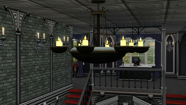 Sims 3 ComfoLife Design Studio: Bloodred Ruby Vampire Lounge: Download