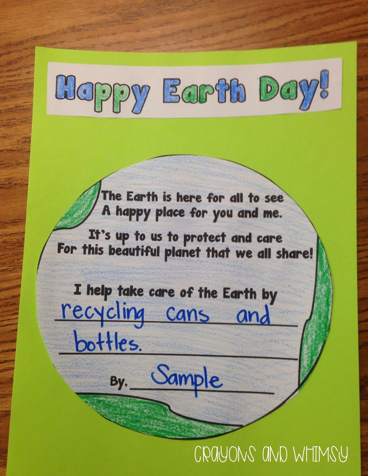 Earth Day: Simple and Green! - Crayons and Whimsy
