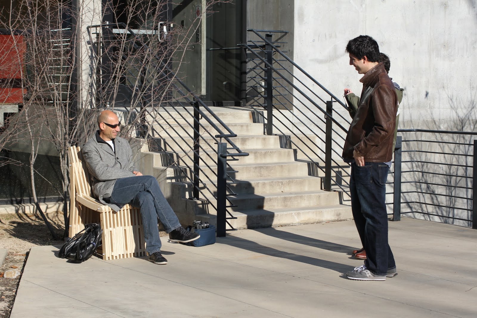 The World Is Flat: Team Responsive Chair final images