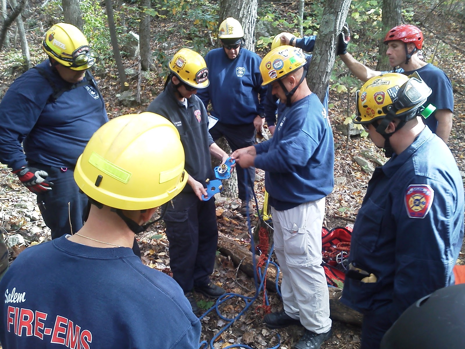 Working on the East Side: Structural Collapse School and Rope Rescue ...