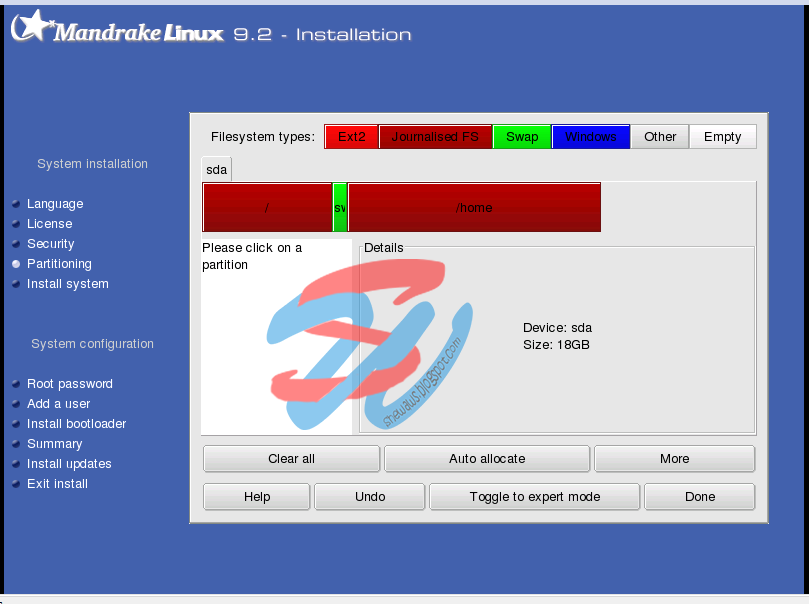 Cara Instal Mandrake Linux 9.2
