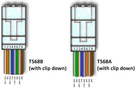 Gordonnoazoro Manurung: Kabel pada RJ45 untuk Stright-through