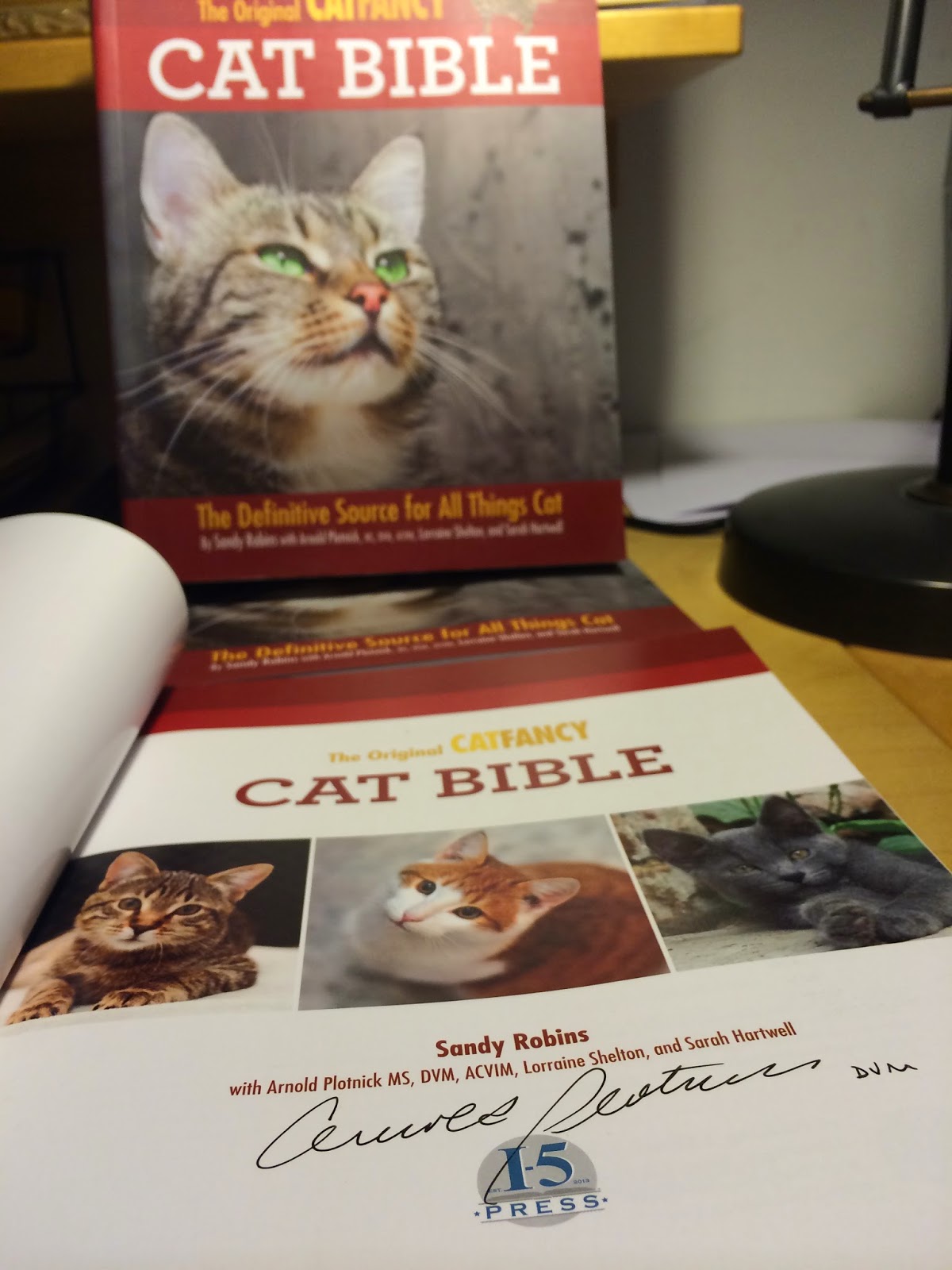 Signed Copies of The Original Cat Fancy Cat Bible Available at ...