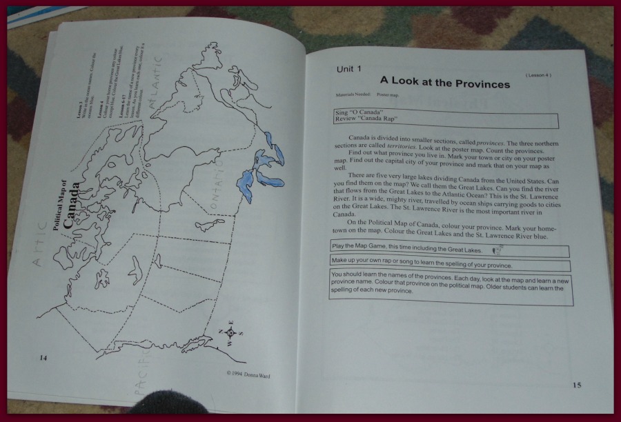 Canada Book: Canada My Country - A Net in Time