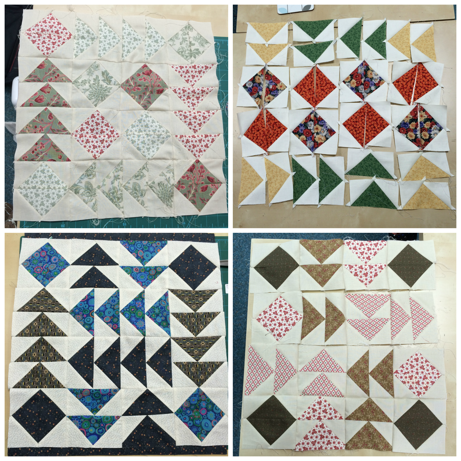 flying geese and stash / CHARM ABOUT YOU