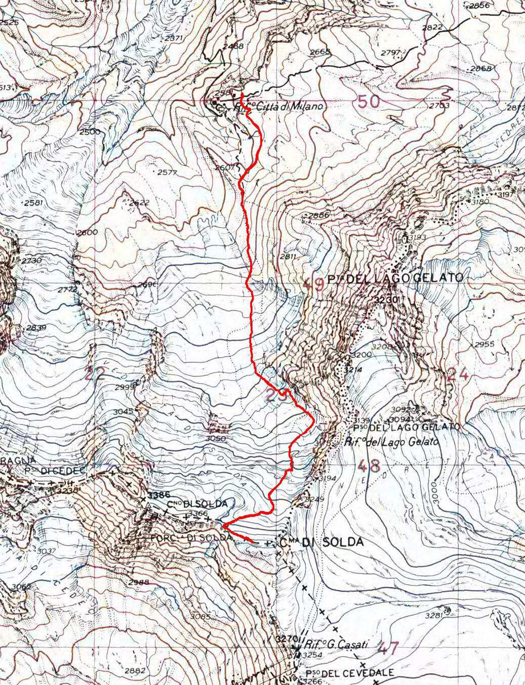 Escursionismo a 360°: Cima Solda (dalla vedretta di Solda) F+