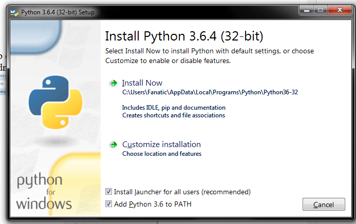 Instalacion en Windows - python easy
