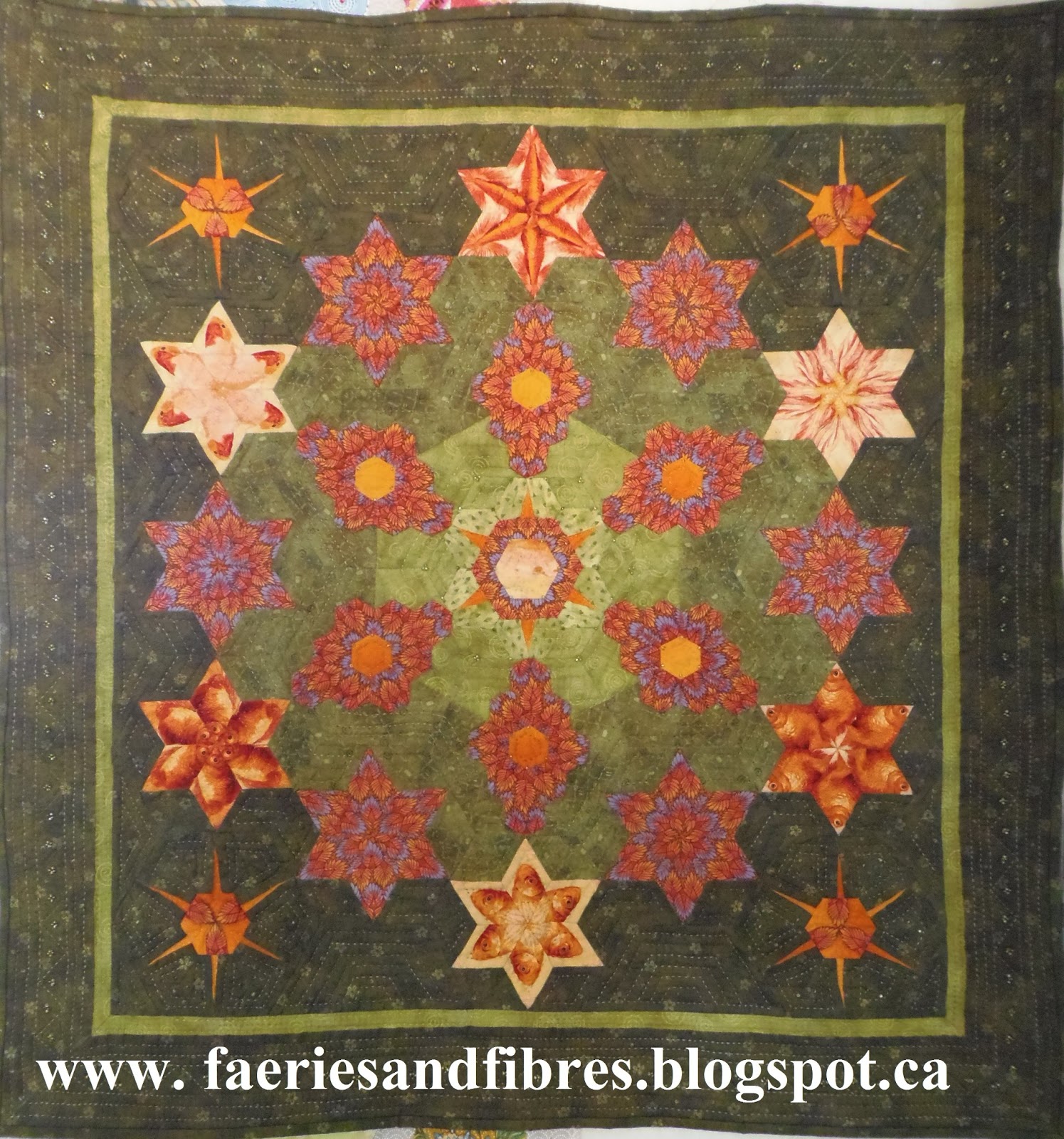 Faeries and Fibres: REWIND: Starry Gazey Pie revealed and some how-to tips