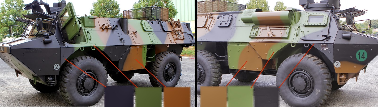 Military Photo Report: NATO colors and an study paintings on military ...