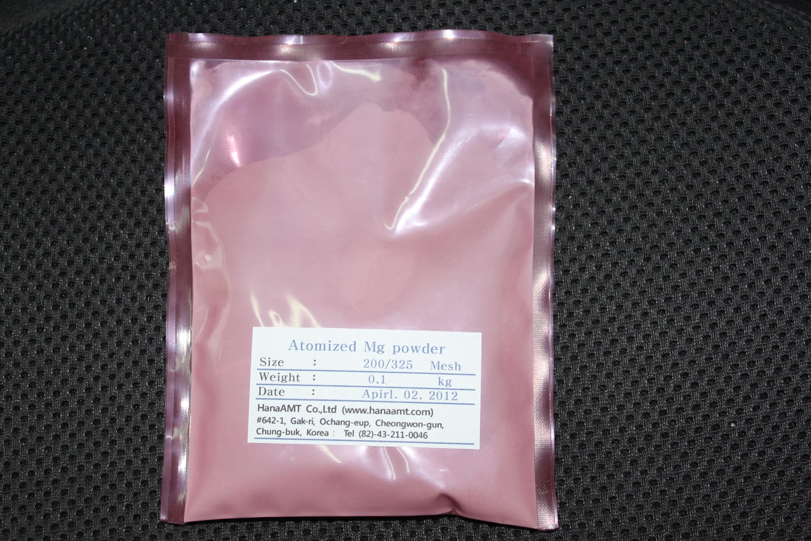 Atomized Magnesium Powder by HanaAMT: Mg Powder for Mil-P-14067B 200 ...