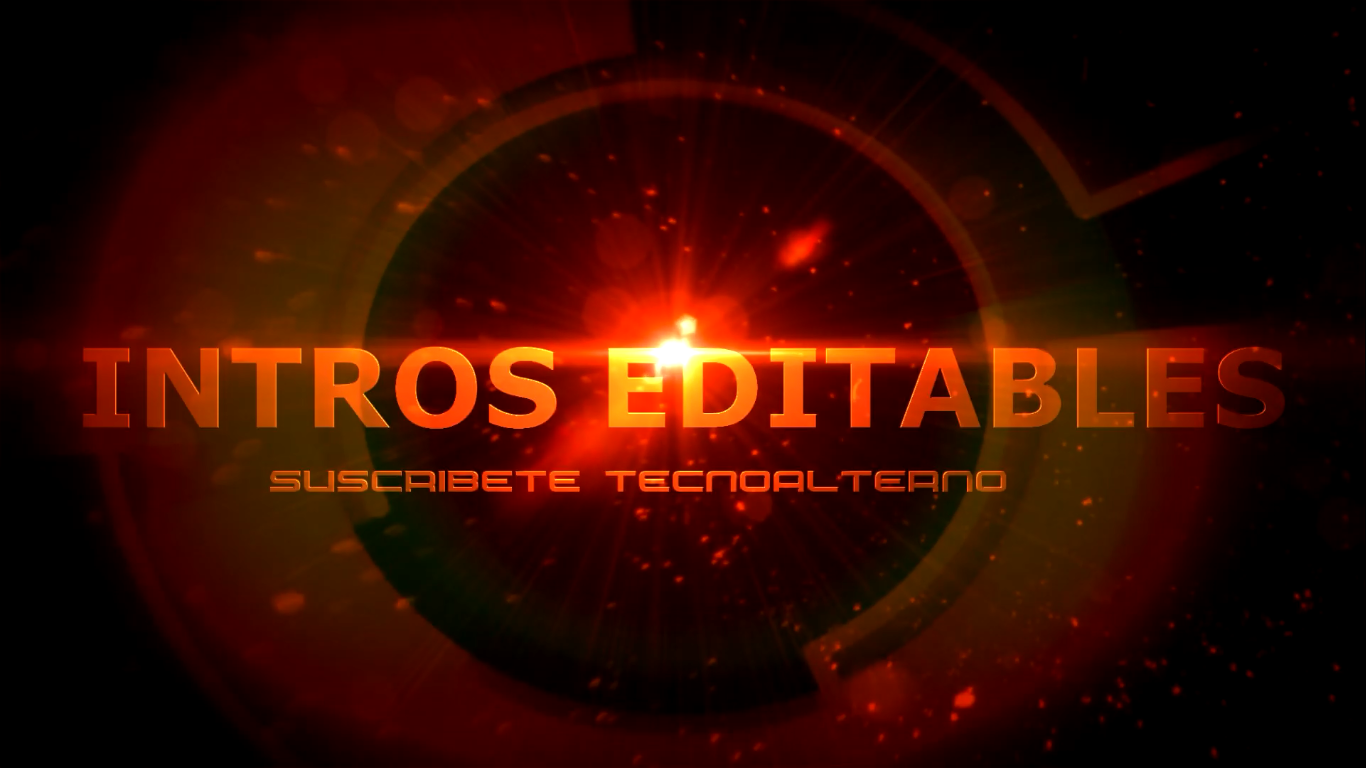 Free Intro Eclipse editable gratis ~ Tutoriales y Mas