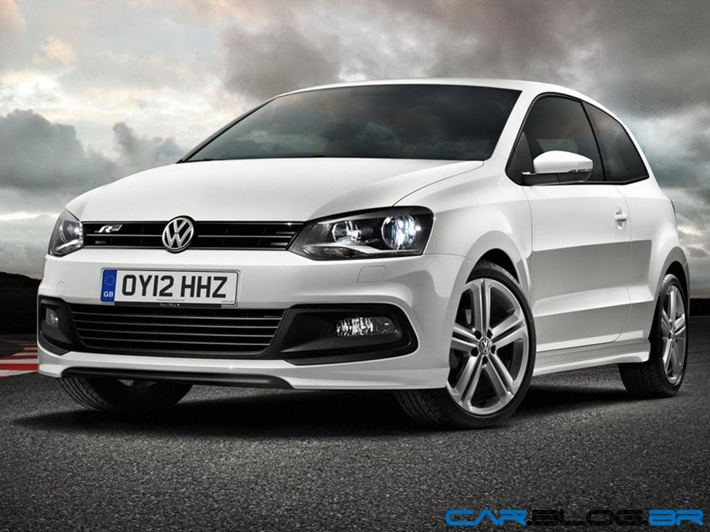 VW Polo R-Line 2013 tem motor 1.2 TSI e preço de R$46.500, na Inglaterra