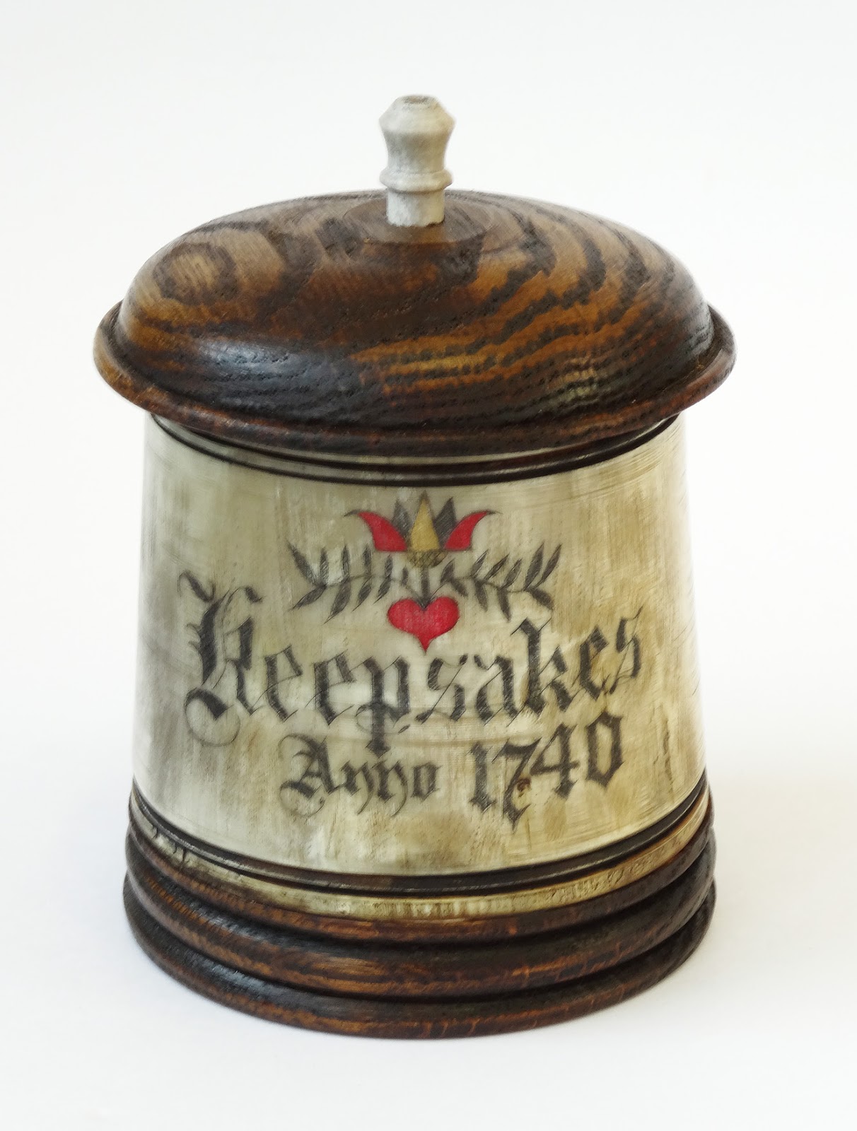 Contemporary Makers: Horn Container by "Wild Willy" Frankfort