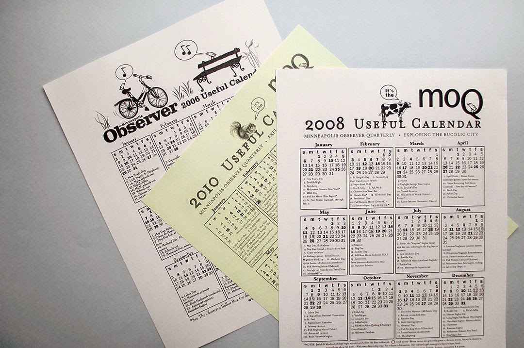 Sharon's Compendium: The Beginnings of the Useful Calendar. But, wait ...