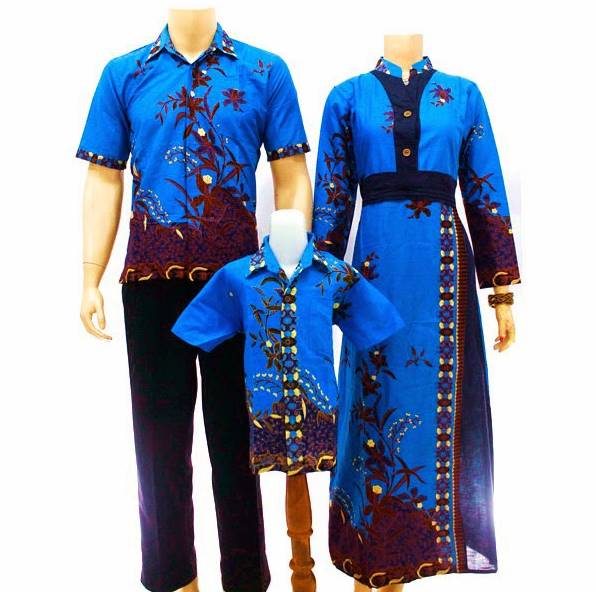 10 Model Baju Batik Sarimbit Keluarga Modis Elegan 2020