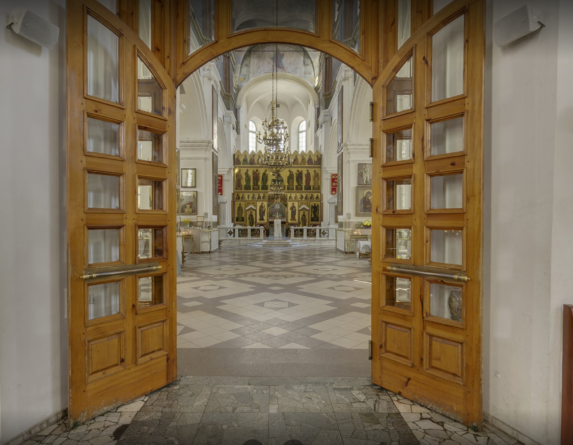 The arrangement of the Interior of the Church - The Catalog of Good Deeds