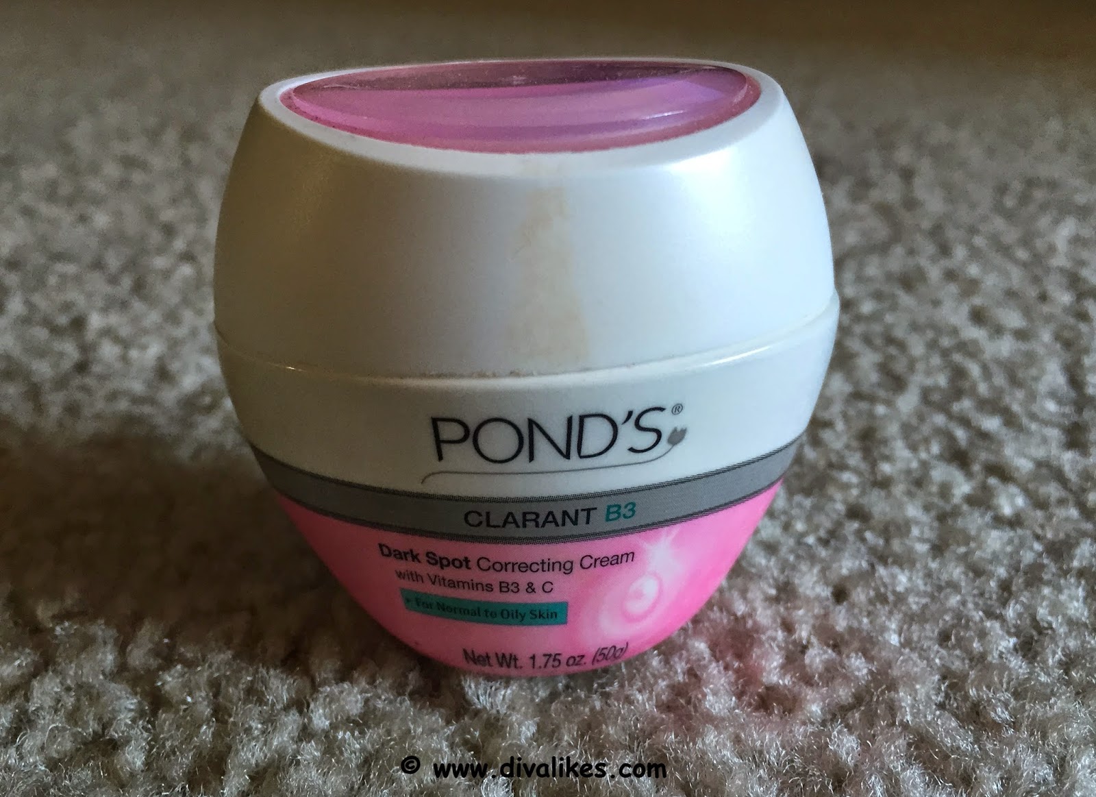Pond's Clarant B3 Dark Spot Correcting Cream Review | Diva Likes