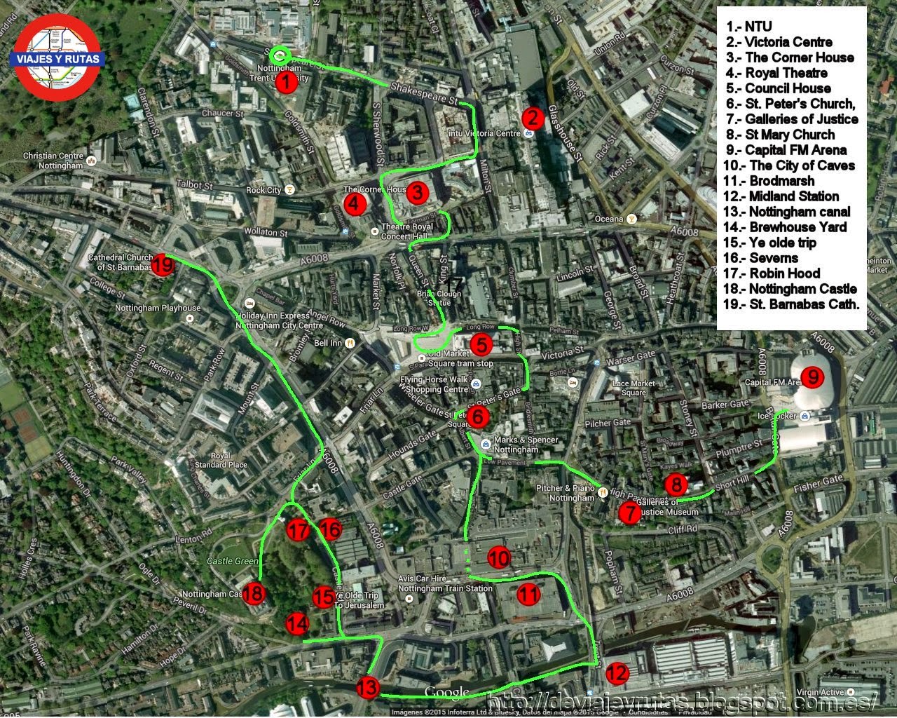Qué ver en Nottingham, la tierra de Robin Hood