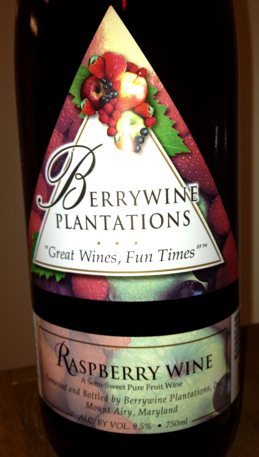 ThinkWine: Berrywine Plantations 2010 – Raspberry Wine