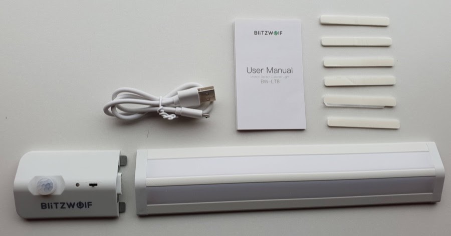 Review: BlitzWolf BW-LT8 Motion Sensor Cabinet Light