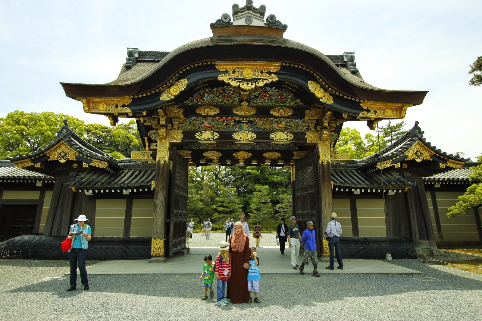 nanyfadhly: Hari Ke Lima : Nijo Castle, Kyoto Aquarium & Toji Temple