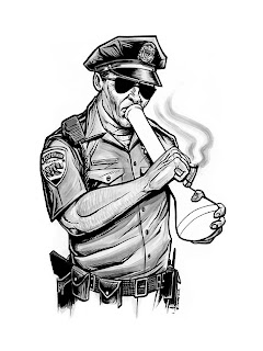 INSIDE THE ROCK POSTER FRAME BLOG: Munk One Original paintings and ...