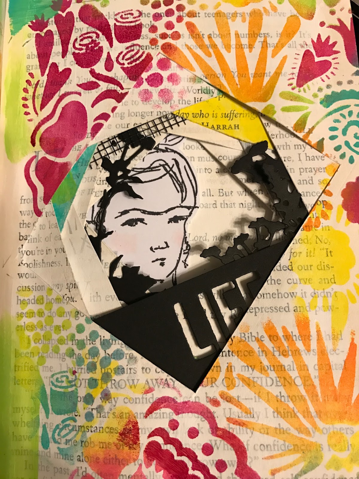altered: altered book pages