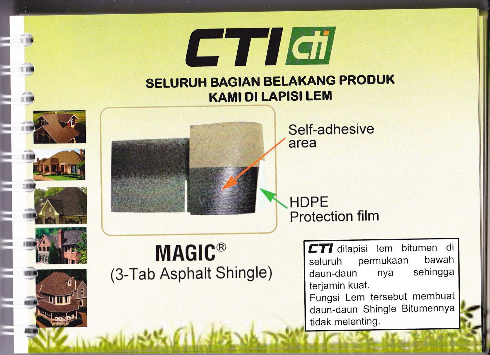 Atap Bitumen CTI : 2016