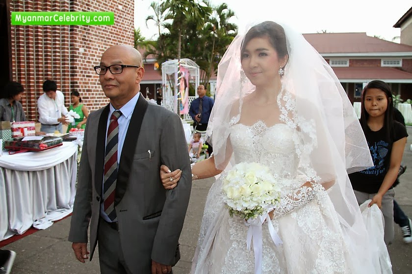 Lynn Lynn and Chit Thu Wai's Wedding @ Saint Mary's Cathedral | Myanmar ...