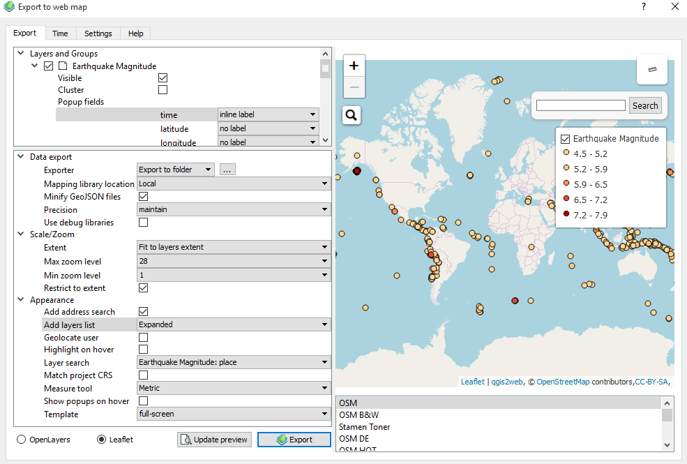 Web Mapping Tutorial in QGIS Web Mapping Tutorial in QGIS