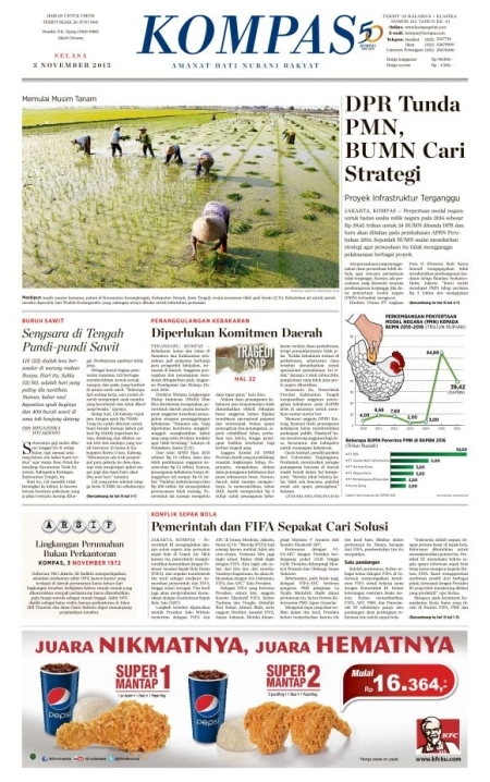 Kompas Hari Ini: November 2015
