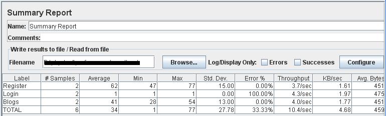 Jmeter Calculations | Jmeter