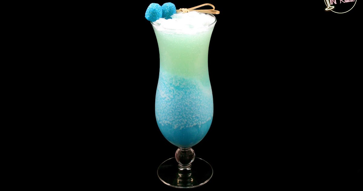 Cócteles con ron: cóctel Coco Azul