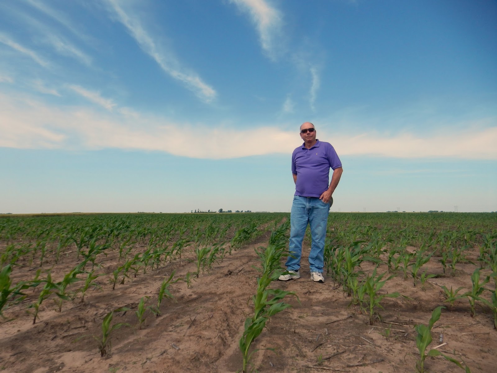 Kim's County Line: Out Standing In His Field