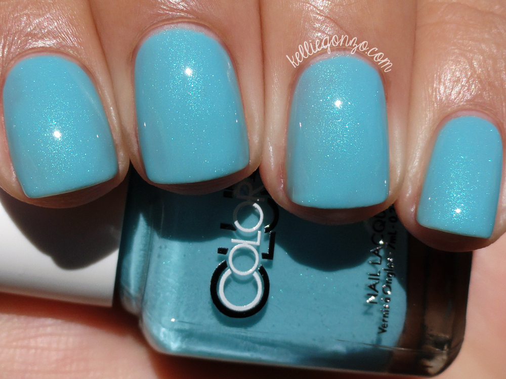 KellieGonzo: Color Club Ticket to Paradise Mini Kit Swatches & Review