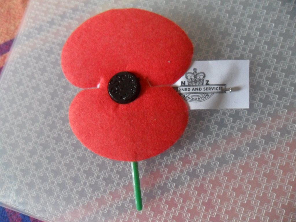 It's what I do: Anzac Poppy