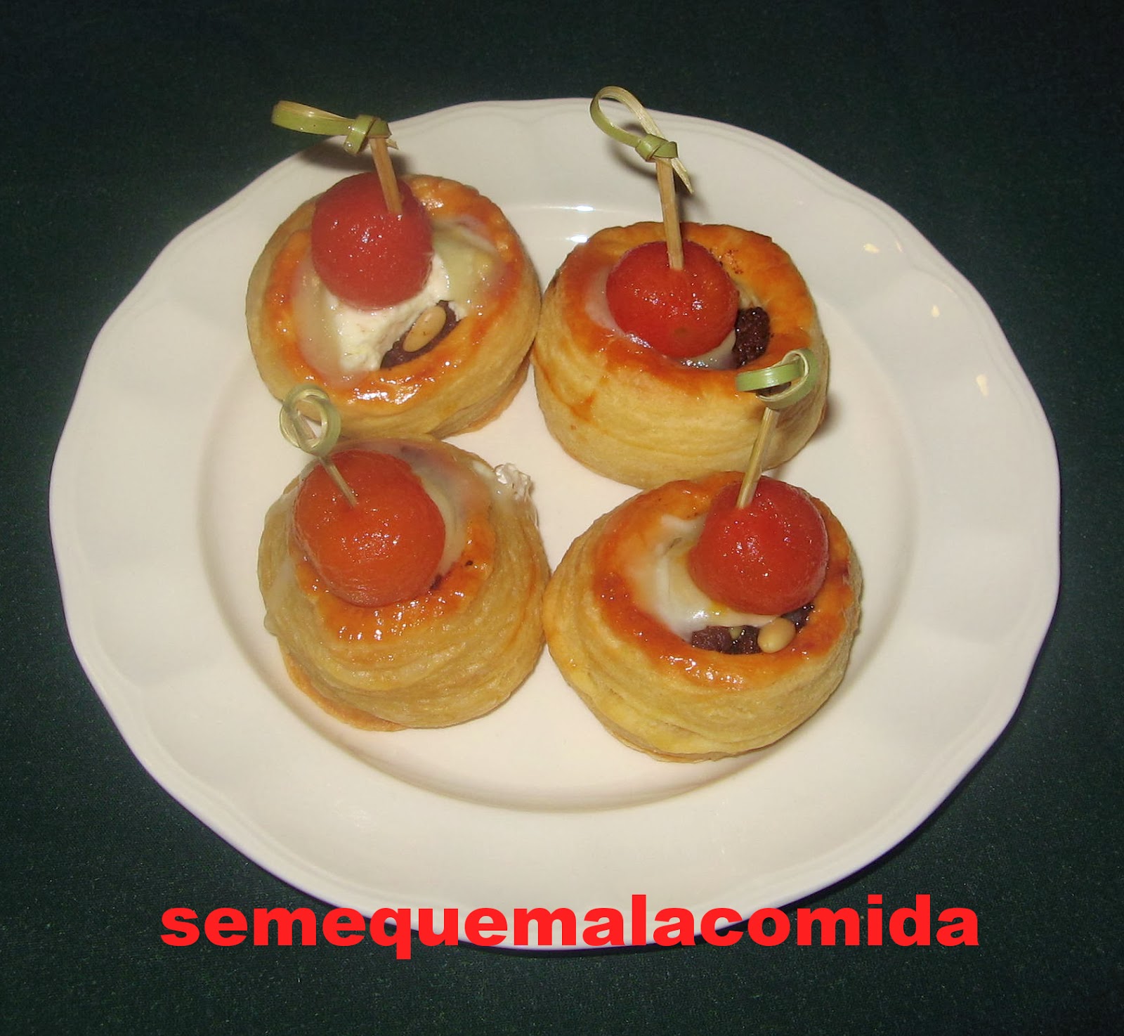 Se me quema la comida: VOLOVÁN RELLENO DE MORCILLA Y QUESO DE CABRA